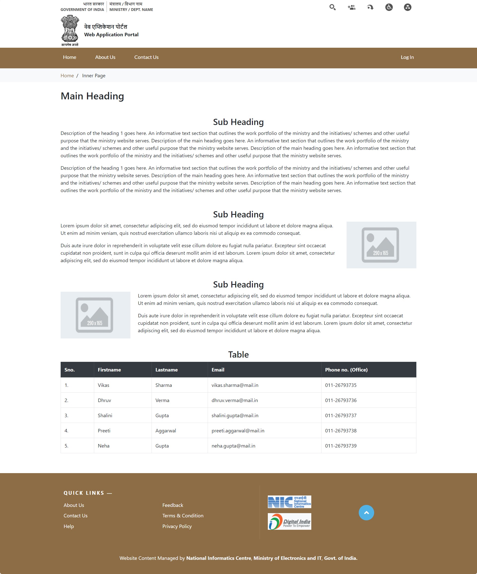 Bootstrap Template 05 – User Experience Design & Technology